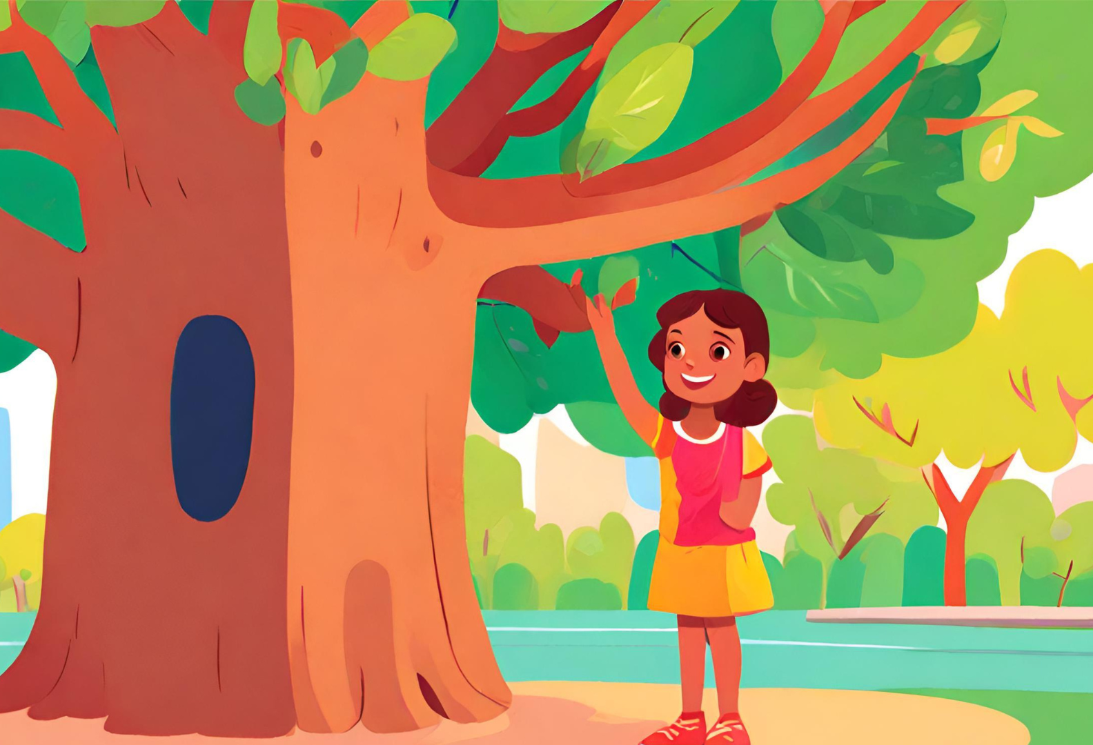 The Girl Who Spoke to Trees